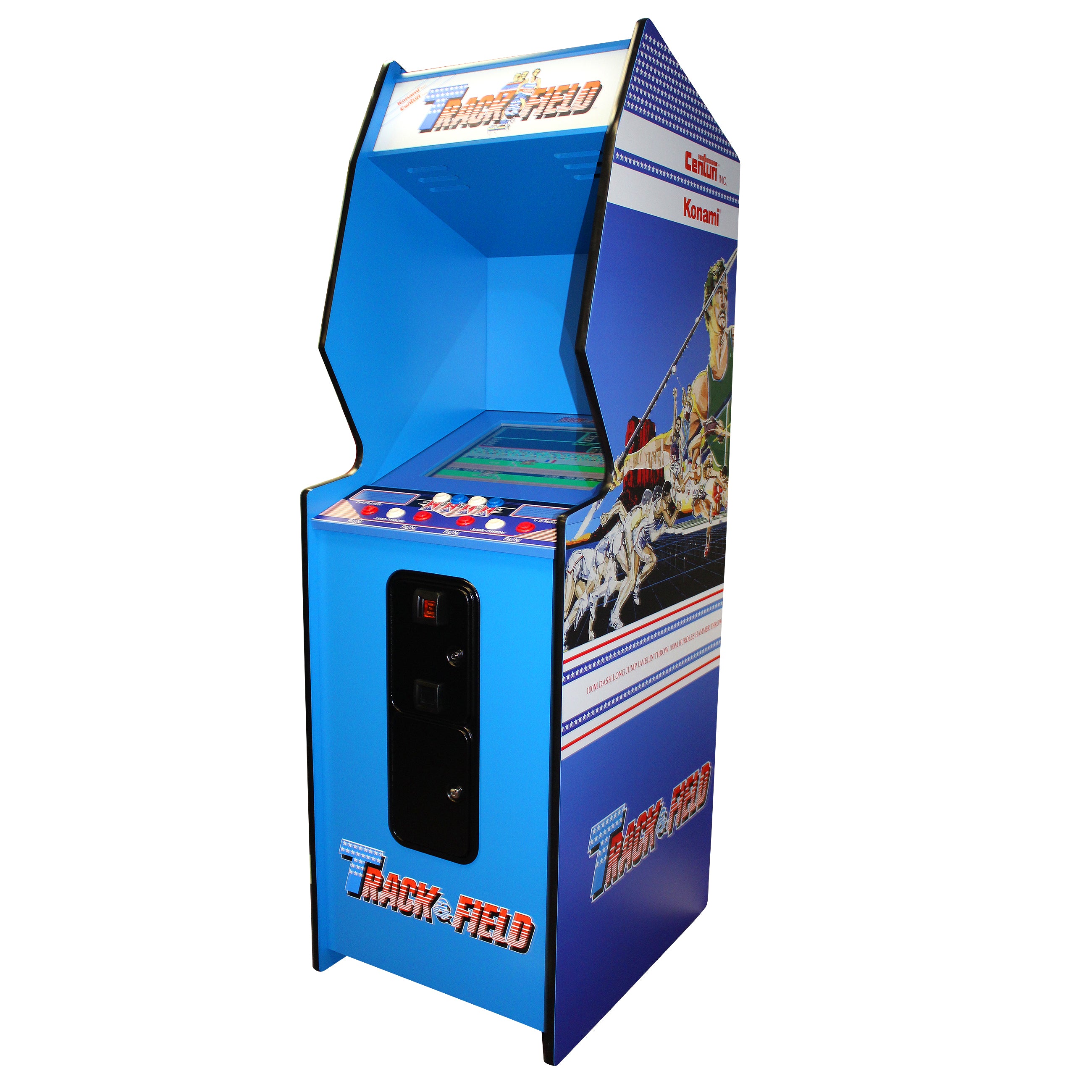 Track and Field Replica Arcade Machine – Man Cave Geek