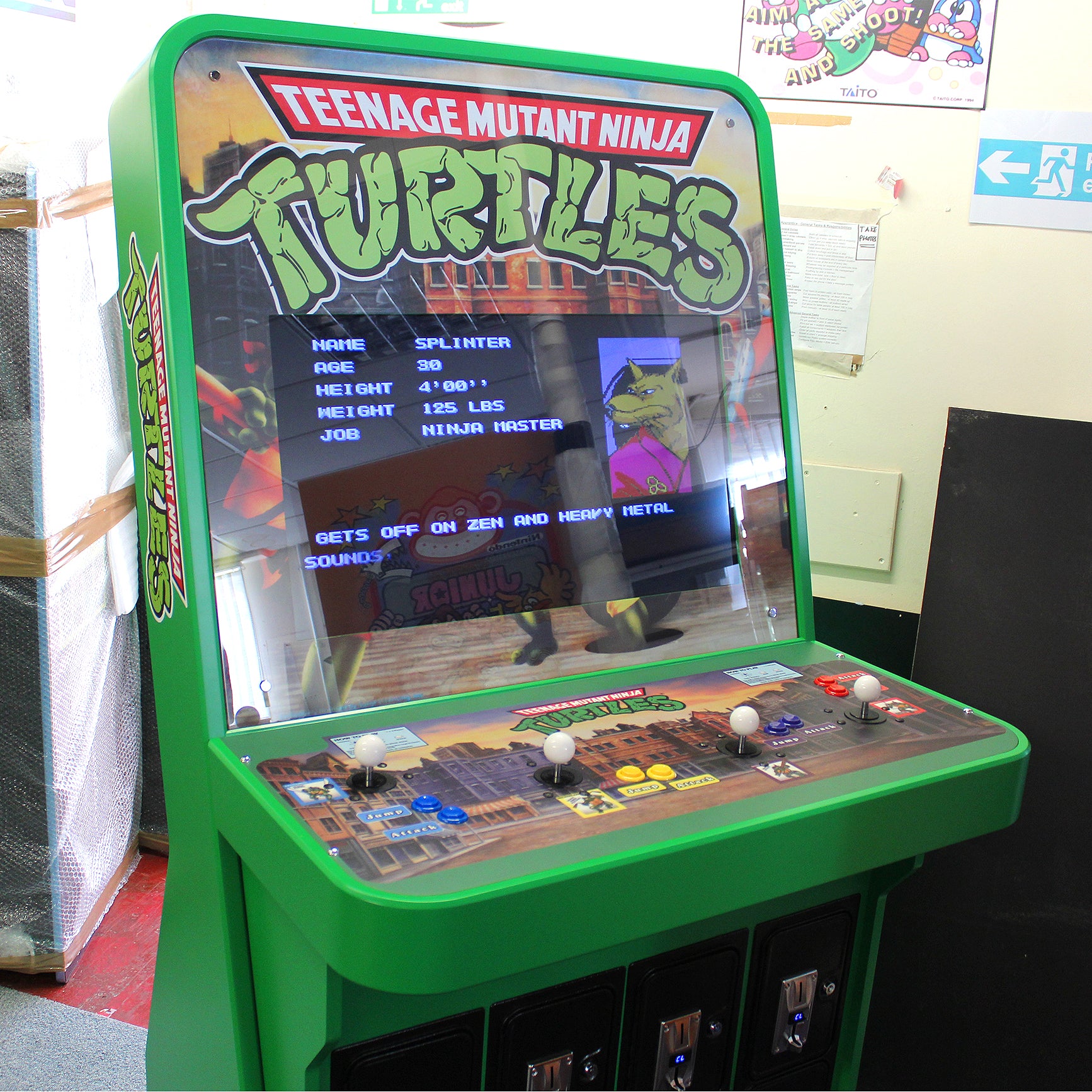 Teenage Mutant Ninja Turtles Nu-Gen Arcade Machine – Man Cave Geek